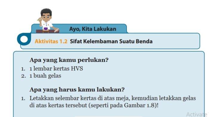 Kunci Jawaban IPA Kelas 8 Semester 1 Halaman 12, Ayo Kita Lakukan ...