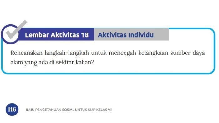 Kunci Jawaban IPS Kelas 7 Kurikulum Merdeka Halaman 116, Lembar ...