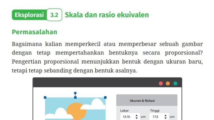 Kunci Jawaban Matematika Kelas 7 Kurikulum Merdeka Halaman 100 101 102, Eksplorasi 3.2: Rasio ...