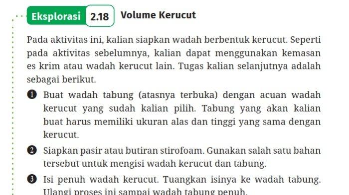 Jawaban Soal Matematika Kelas 9 Semester 1 Halaman 114 Kurikulum Merdeka, Eksplorasi 2.18 ...