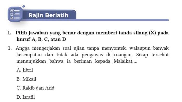 Jawaban Soal PAI Kelas 7 Semester 2 Halaman 168 169 170 171 Kurikulum Merdeka, Rajin Berlatih ...