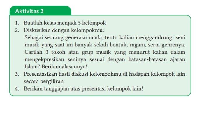 Kunci Jawaban PAI Kelas 9 Halaman 201 Kurikulum Merdeka, Aktivitas 3 ...