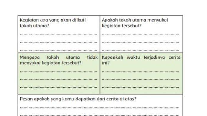 Kunci Jawaban Tema 6 Kelas 5 Halaman 213 214, Kegiatan Literasi 5 ...