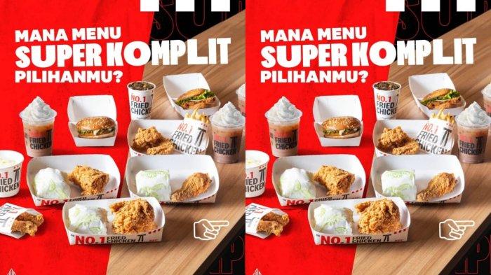 LEBARAN SALE! Promo KFC April 2024, 1 Ayam Goreng + 1 Nasi + 1 Cream ...