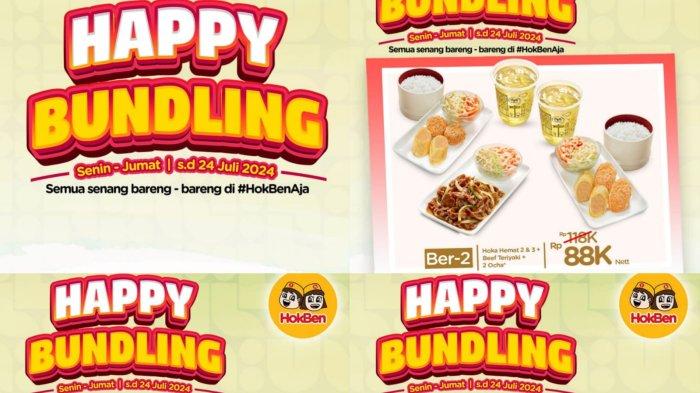 Promo HokBen 18-24 Juli 2024, Nikmati Paket Bundling Bersama Keluarga ...