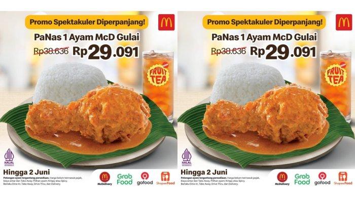 LEBIH HEMAT! Promo McD 22 Mei - 2 Juni 2024, Nikmati Paket PaNas 1 Ayam ...