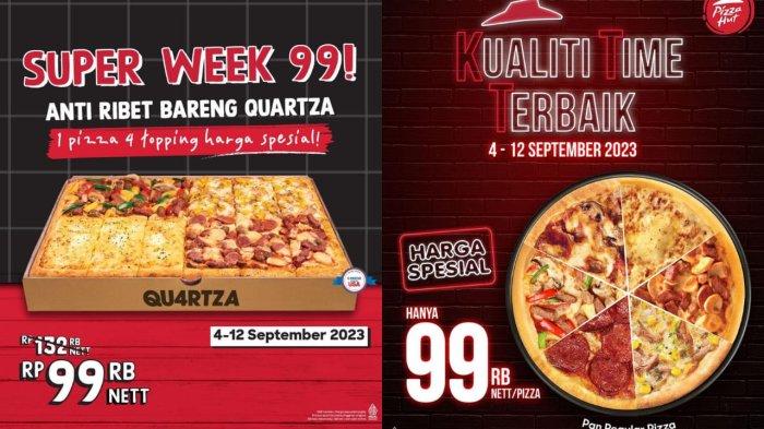 LEBIH HEMAT! Promo Pizza Hut dan PHD 9-12 September 2023, Nikmati ...