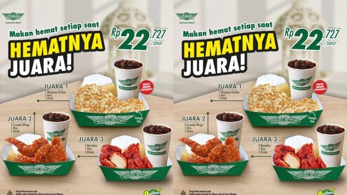 LEZAT! Promo Wingstop MEI 2024, Dapatkan 3 Crunchy Wings + 1 Rice + 1 ...