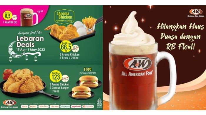 Promo AW Restoran 30 April-1 Mei 2023, Nikmati 2 Aroma Chicken + 2 Nasi ...