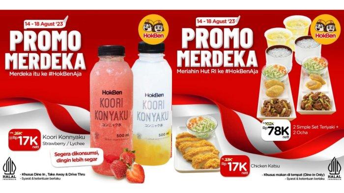 LAST! Promo HokBen Hari Ini 18 Agustus 2023, Nikmati 2 Simple Set Teriyaki + 2 Ocha Rp 78 Ribuan ...