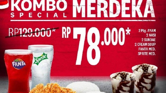 MERDEKA! Promo KFC Hari Ini 16-20 Agustus 2023: Kombo Kemerdekaan Cuma ...