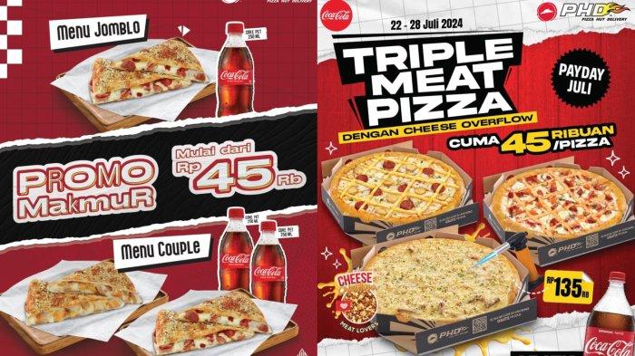 PROMO Pizza Hut Delivery 23-31 Juli 2024, Mulai Rp 45 Ribu Bisa Pilih ...