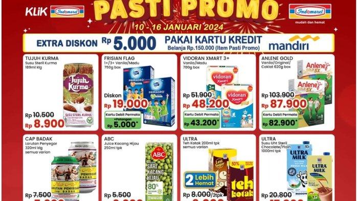 MURAH MERIAH! Promo JSM Indomaret hingga 16 Januari 2024: Susu Kurma ...
