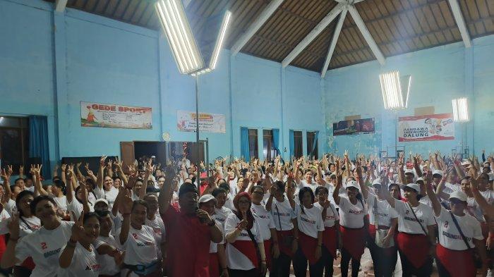 Desa Dalung Badung Bali All Out Dukung Adicipta dan Koster Giri ...