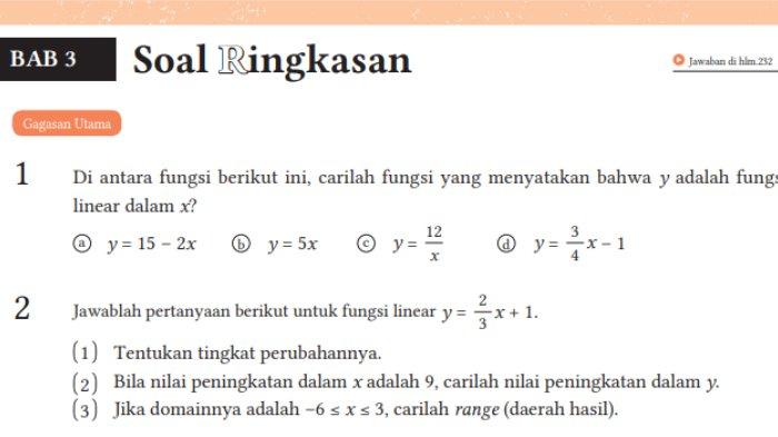 Kunci Jawaban Matematika Kelas 8 Kurikulum Merdeka Halaman 92 93: Soal ...