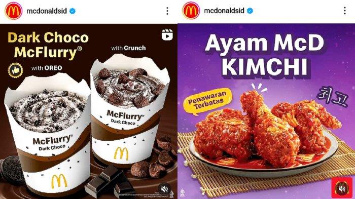 Menu Baru! Promo McD November 2022, Ayam Kimchi Hingga Dark Choco McFlurry with Crunch - Tribun ...