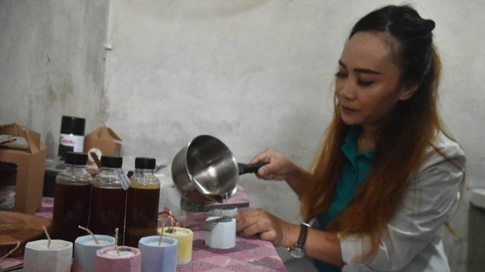 Kisah Yunia Nurbaiti, Sulap Minyak Jelantah Jadi Lilin Aroma Terapi di Bali, Omzet Jutaan Rupiah ...