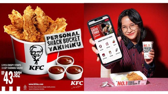 PAKET HEMAT! Promo KFC Oktober 2022, Nikmati Bucket Yakiniku dan 3 Cup Saus Rp 43 Ribuan ...
