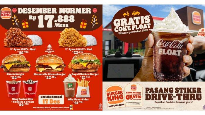PASTI HEMAT! Promo Burger King Desember 2023, Nikmati Mozzarella ...