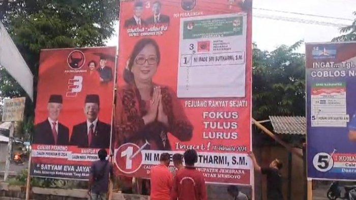 Bawaslu Tunggu Hasil Pleno Laporan Perusakan APK, Tiga Baliho PDIP Dirusak Oknum Pemuda di ...