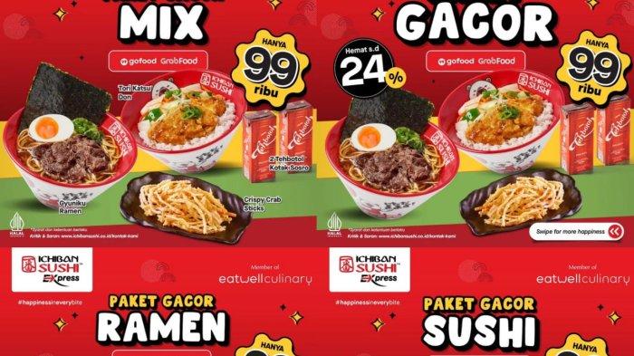 Promo SUPER HEMAT Ichiban Sushi 15-31 Oktober 2024, Dapatkan Paket ...
