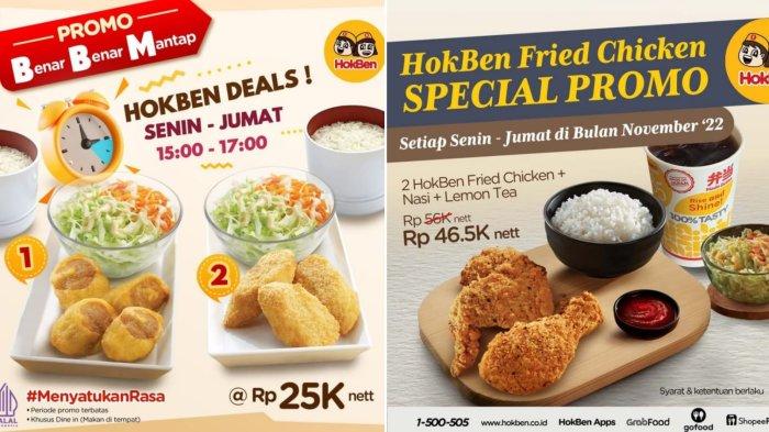 PROMO HokBen 7-11 November 2022, Dapatkan Beef Teriyaki Free Nasi Hanya Rp 43 Ribu - Tribun-bali.com