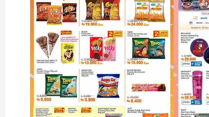 PROMO Indomaret 21 Juni 2023, Jajanan Murah Meriah, Chitato Rp19.900 ...