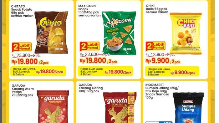 PROMO Indomaret Hari Ini 2 Oktober 2023, Aneka Snack MURAH Banyak ...