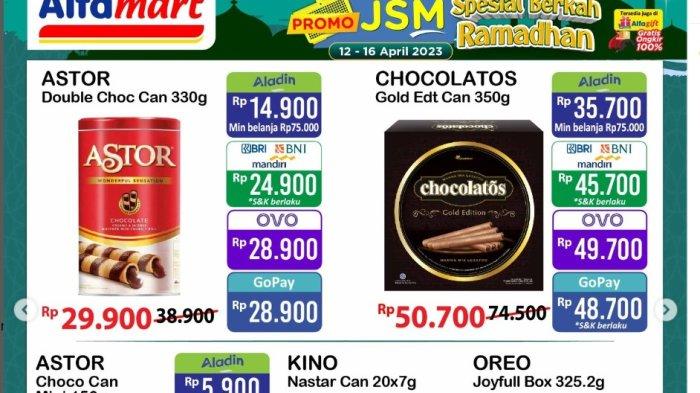 PROMO JSM Alfamart 15-16 April 2023, Berkah Ramadhan Kino Nastar Rp13.900, Astor Ada Harga ...
