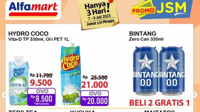 PROMO JSM Alfamart Besok 9 Juli 2023, Hydrococo Besar Cuma Rp21.000 ...