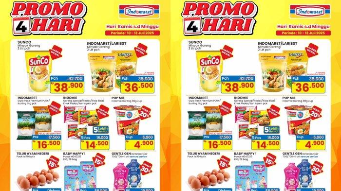 Promo KJSM Indomaret 12-13 Juli Edisi Kebutuhan Pokok Murah, Migor 2L ...