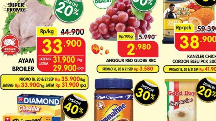 PROMO Superindo 20-21 September 2023 Produk Fresh Serba Diskon, Anggur ...