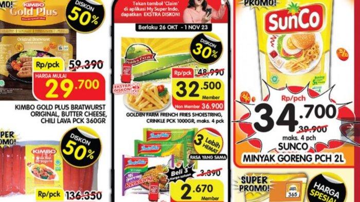PROMO Superindo 31 Oktober-2 November 2023: Serbu Snack HEMAT, Sunco Rp34.700 Beras Merah Rp34 ...