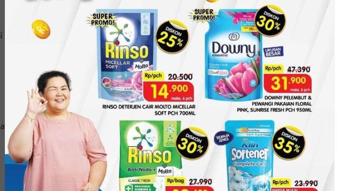 PROMO Superindo Besok 19 Juli 2023, Rinso Micellar Soft Rp14 Ribuan ...