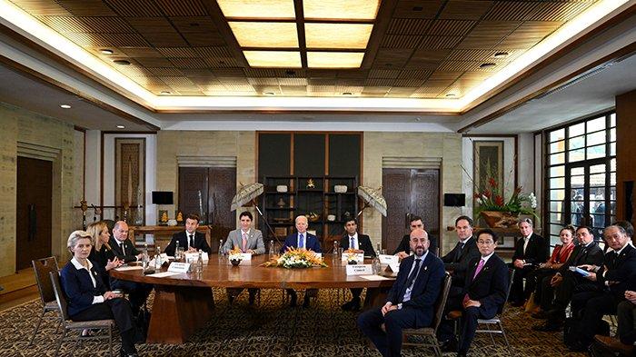 Pemimpin NATO & G7 Gelar Rapat Dadakan di Sela KTT G20 Bali, Bahas Soal Rudal Rusia Hantam ...