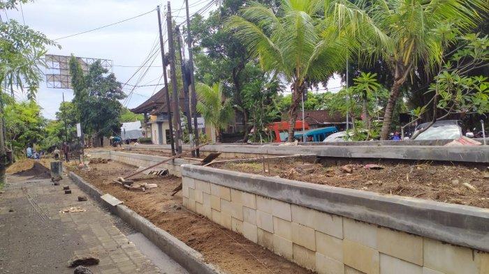 Terminal Ubung Denpasar Ditata, Tembok Depan Dibongkar dan Diganti ...