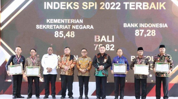 Bali Raih Penghargaan Pemerintah Provinsi Terbaik di Indonesia dalam SPI Oleh KPK RI - Tribun ...