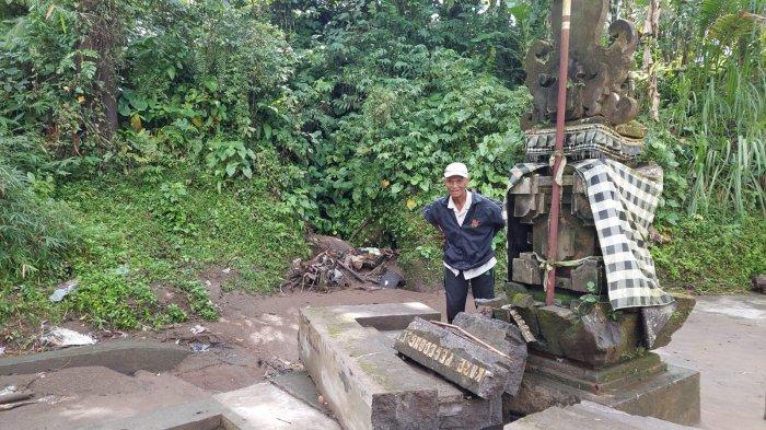 Plat Beton di Suwat Gianyar Bali Semakin Rusak Lahan Warga, Simak Ulasannya! - Tribun-bali.com