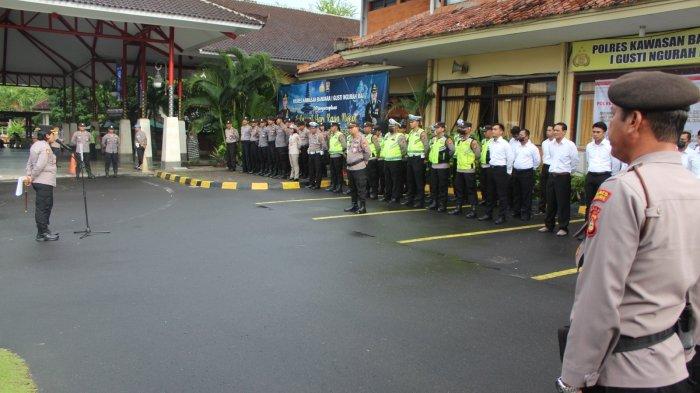 Jelang Operasi Ketupat Agung 2023, Polres Kawasan Bandara Ngurah Rai Gelar KRYD - Tribun-bali.com
