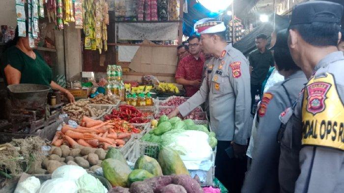 Grebek Pasar, Polres Tabanan Cek Harga Sembako Jelang Galungan Awal ...