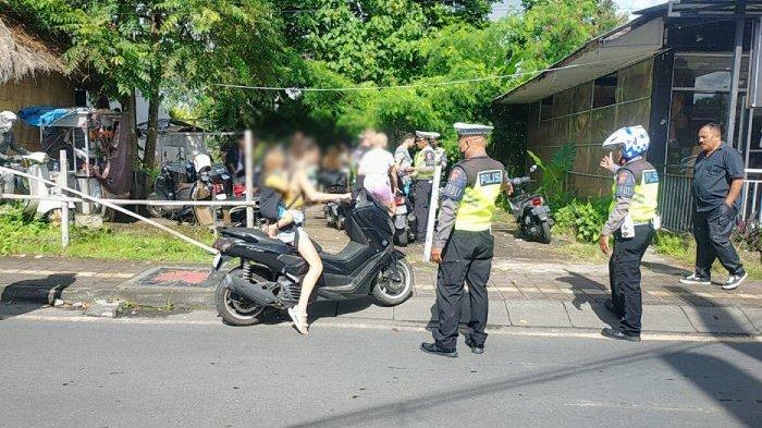 Polsek Ubud Atensi WNA Pelanggar Lalu Lintas di Ubud Bali, Polisi Sita 6 Unit Motor - Tribun ...