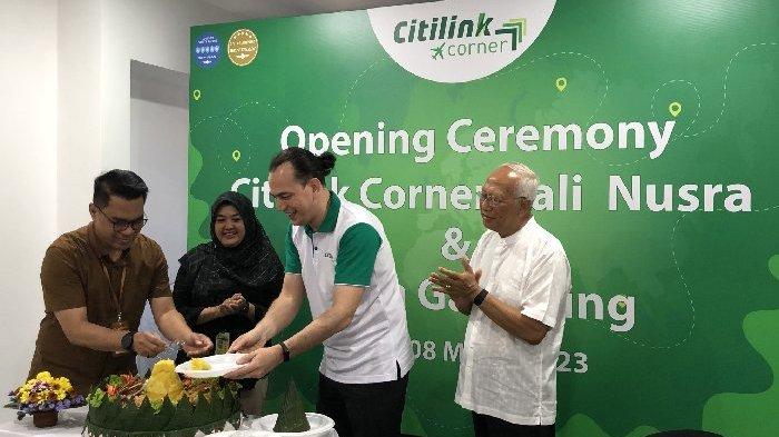 Ekspansi Bisnis, Citilink Corner Bali Nusra Resmi Buka Kantor di ...