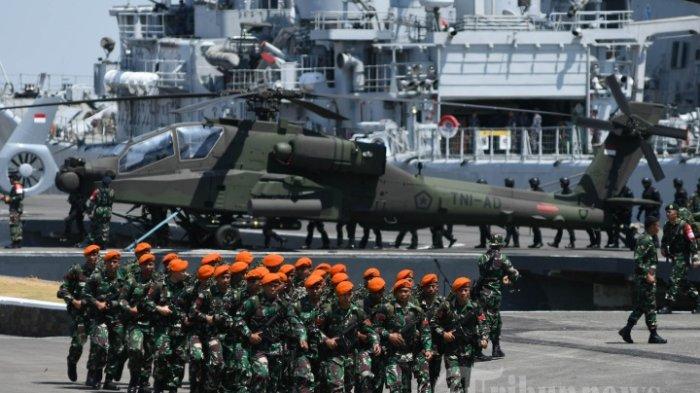 7.500 Lebih Prajurit Ikuti Latgab TNI 2023, TNI AL Kerahkan 30 Kapal Perang Canggih - Tribun ...