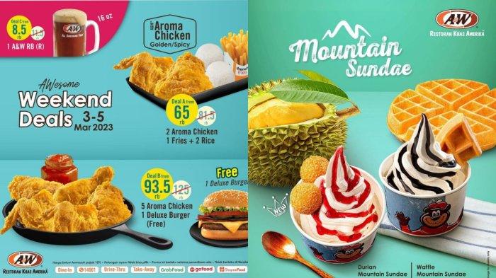 Promo AW Restoran 4-5 Maret 2023, Dapatkan 2 Aroma Chicken + 2 Nasi + 1 ...