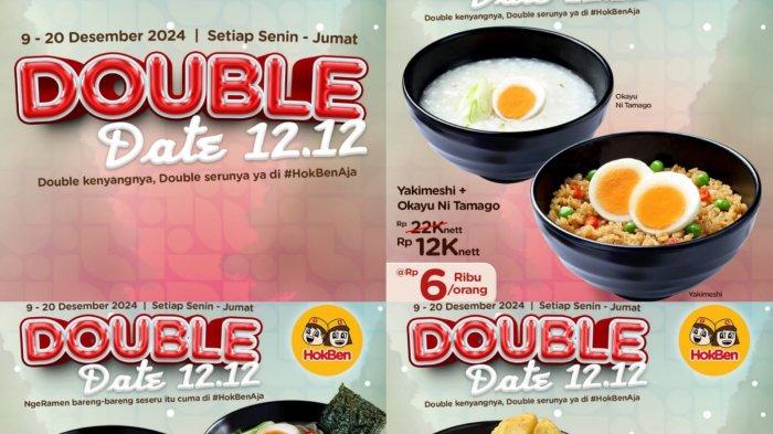 Promo Akhir Tahun HokBen 10-20 Desember 2024, Beli 2 Tokyo Bowl Diskon ...