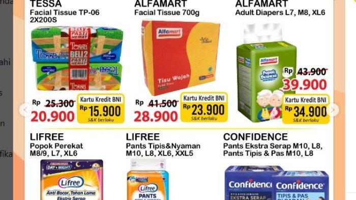 Promo Alfamart Besok 2 Agustus 2023 Ada Harga Spesial BNI, Popok Dewasa ...