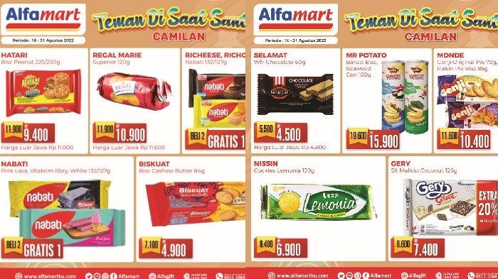 Katalog Promo Alfamart Camilan dan Biskuit: Mr Potato Diskon Rp4.600 ...