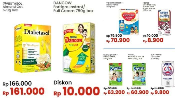 Promo Diskon Besar-Besaran! Susu DANCOW 780g Cuma Rp10 000, Katalog JSM ...