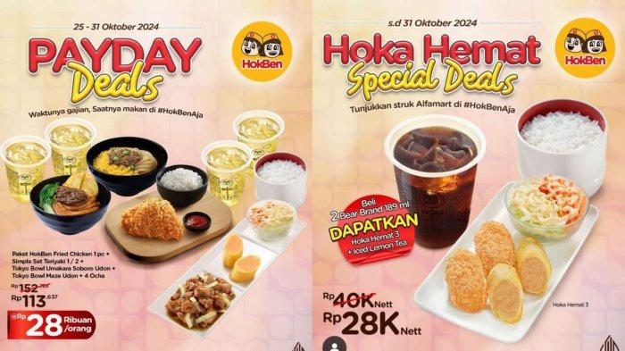 Promo Akhir Bulan Oktober 2024, HokBen Hadirkan Paket Payday Deals Rp ...