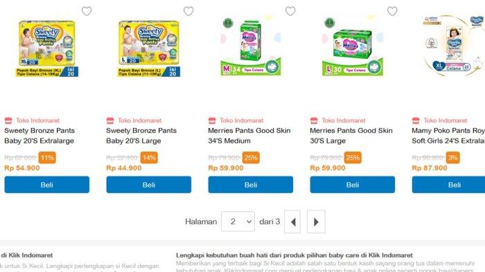 PROMO Indomaret 22 Februari 2023, Special Mom and Baby! Merries Pampers ...